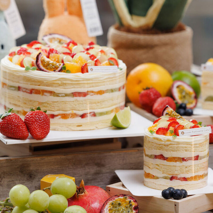 Fresh Seasonal Mixed Fruit Shortcake – LoveyPatisserieCafe