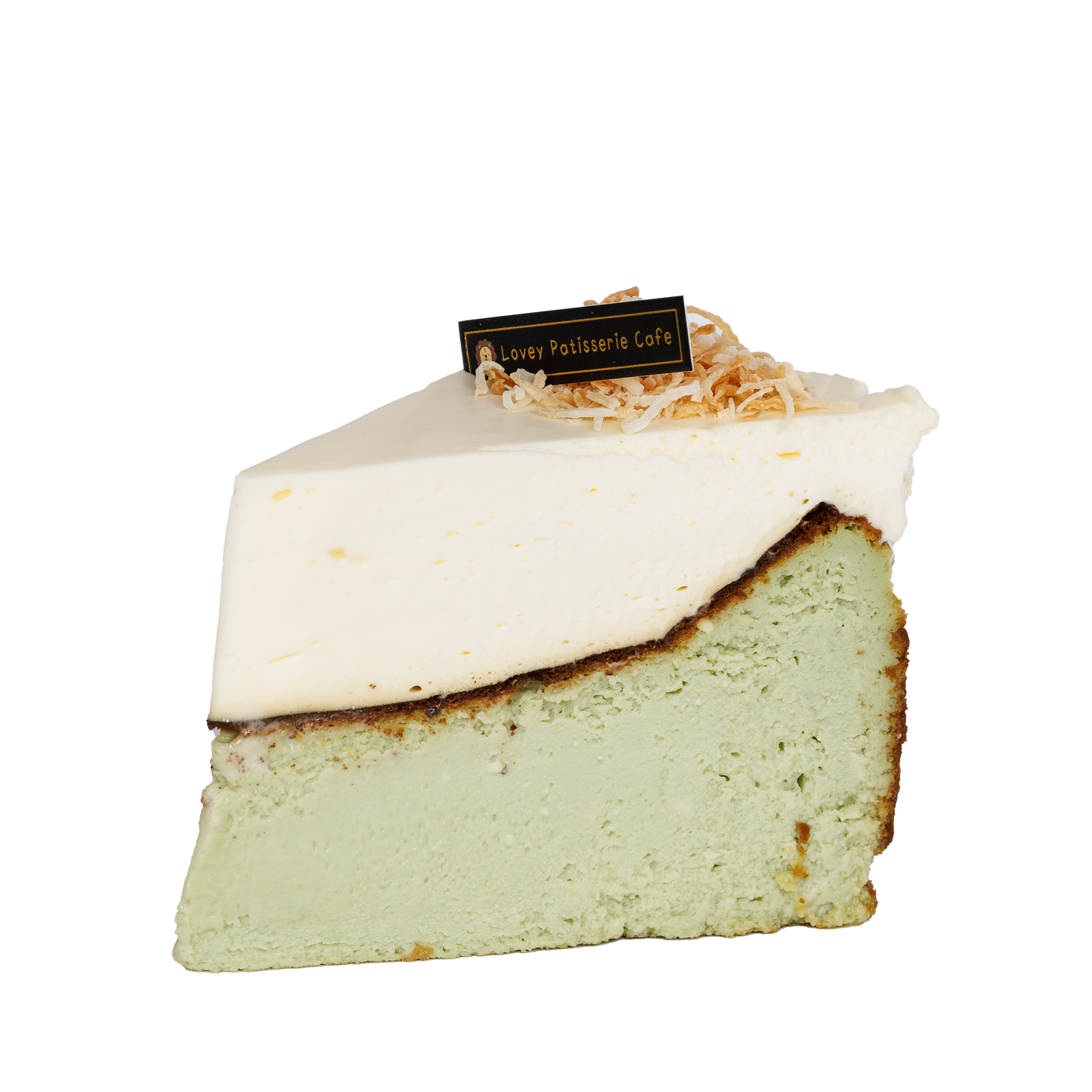 Coconut Pandan Basque Cheesecake (Gluten-free) – LoveyPatisserieCafe