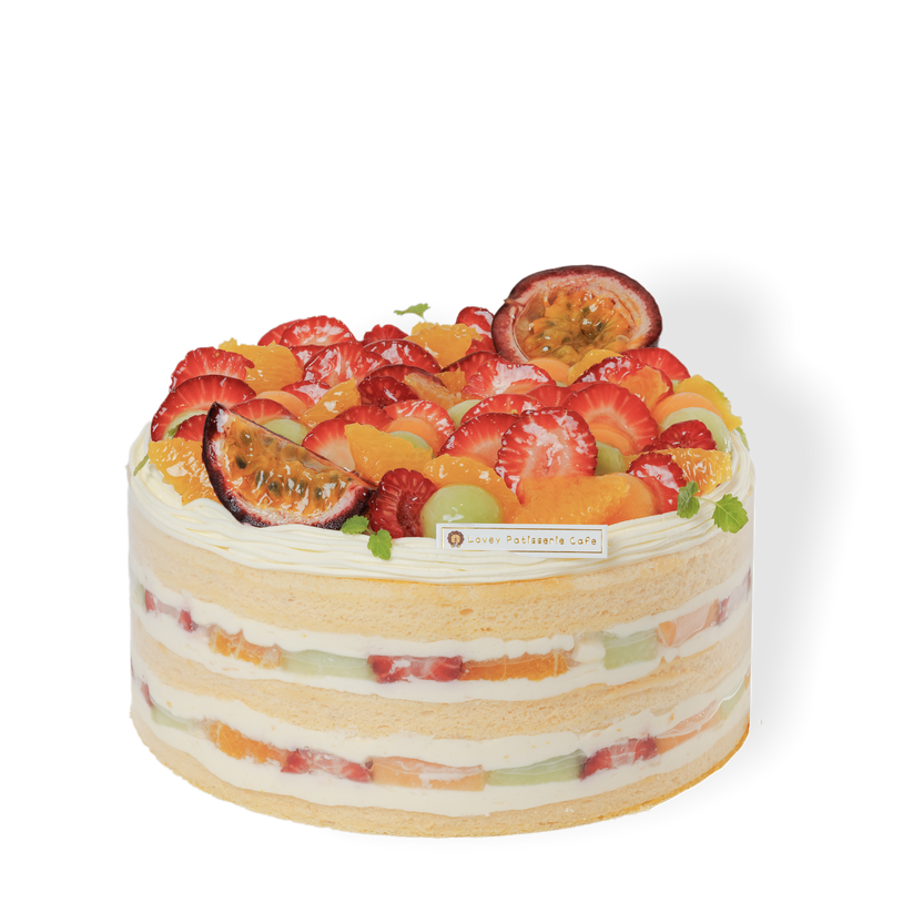 Fresh Seasonal Mixed Fruit Shortcake – LoveyPatisserieCafe